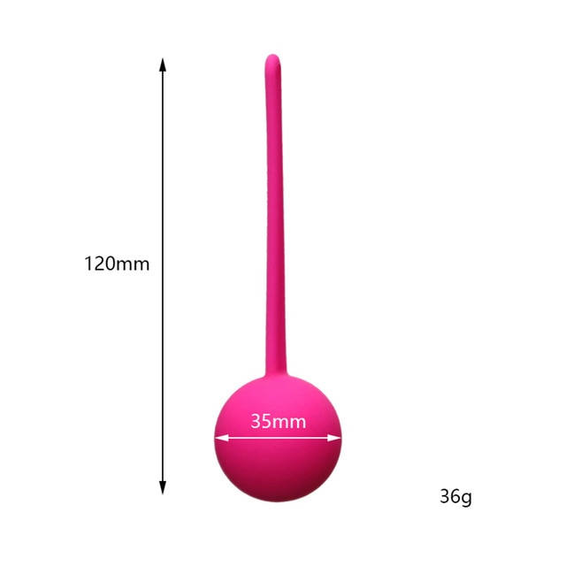 Safe Silicone Kegel Ball Ben Wa Ball Vagina Tighten Exercise Pelvic Fl ...
